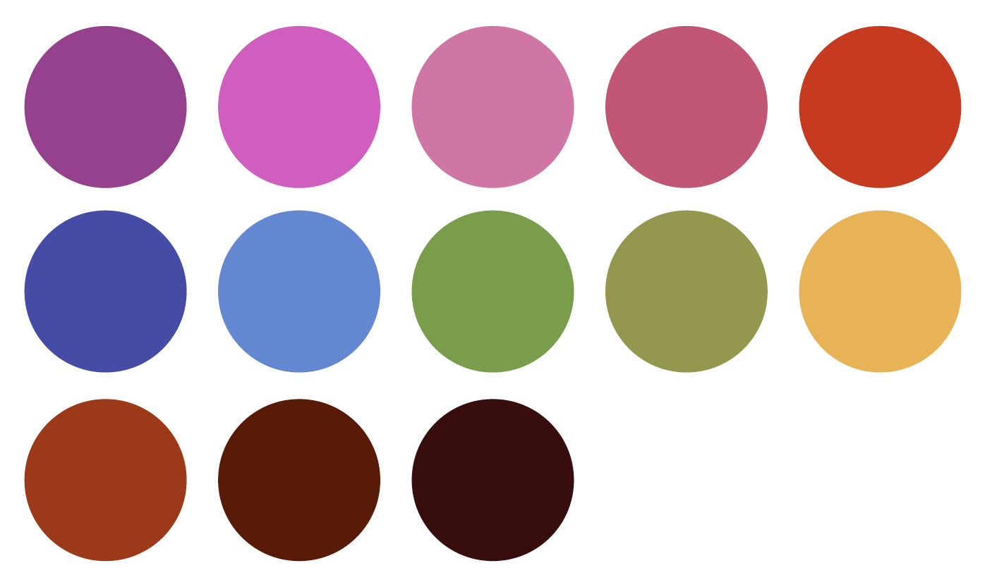 Procreate Color Palettes • Bardot Brush