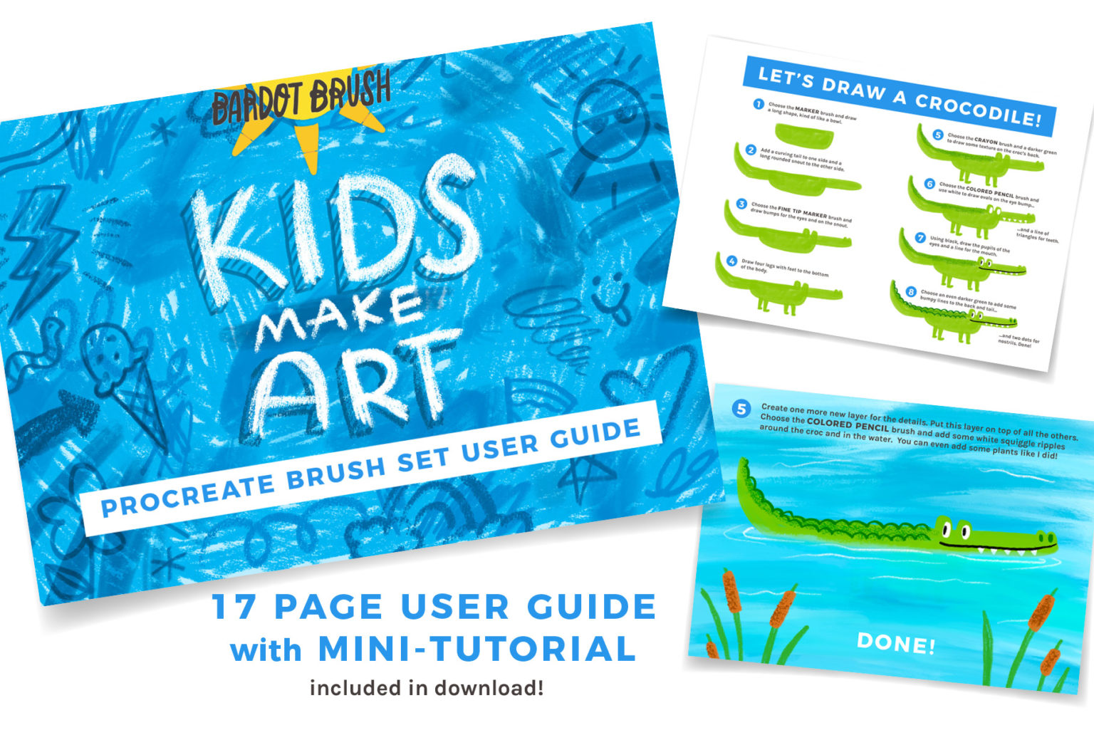 Procreate for Kids! • Bardot Brush