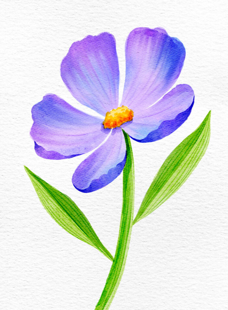 Paint a Watercolor Flower in Procreate • Bardot Brush