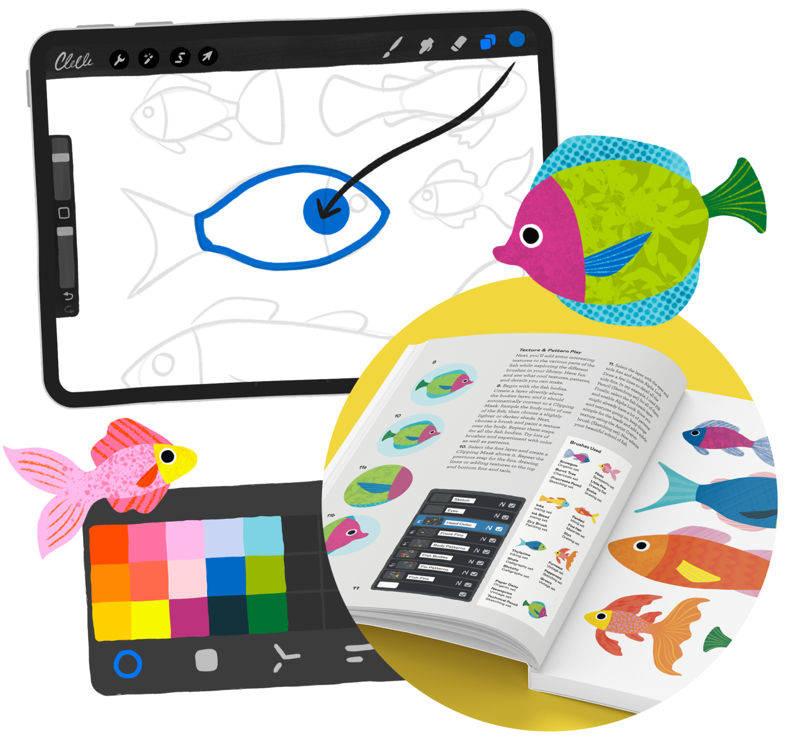 Drawing Digital Book by Lisa Bardot • Bardot Brush